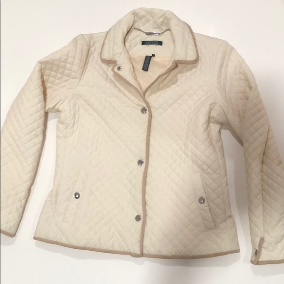 Lauren Ralph Lauren | Jackets & Coats | Ralph Lauren Cream Quilted ...